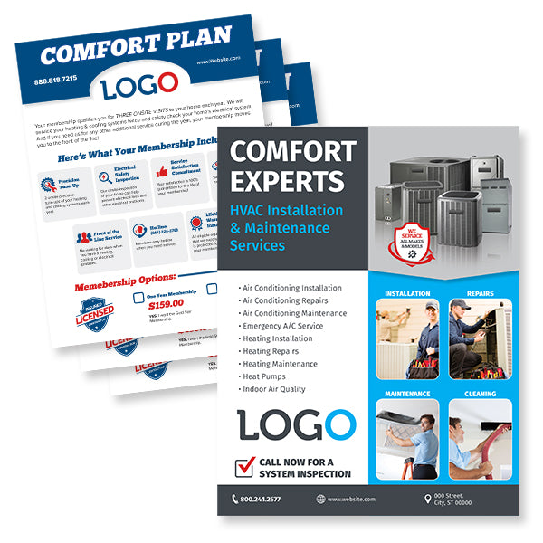 Flyers for HVAC - Design Print Services – Footbridge Marketing