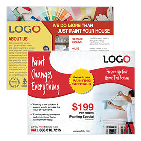 Brochures for Painting Contractors - Design Print Services – Footbridge ...