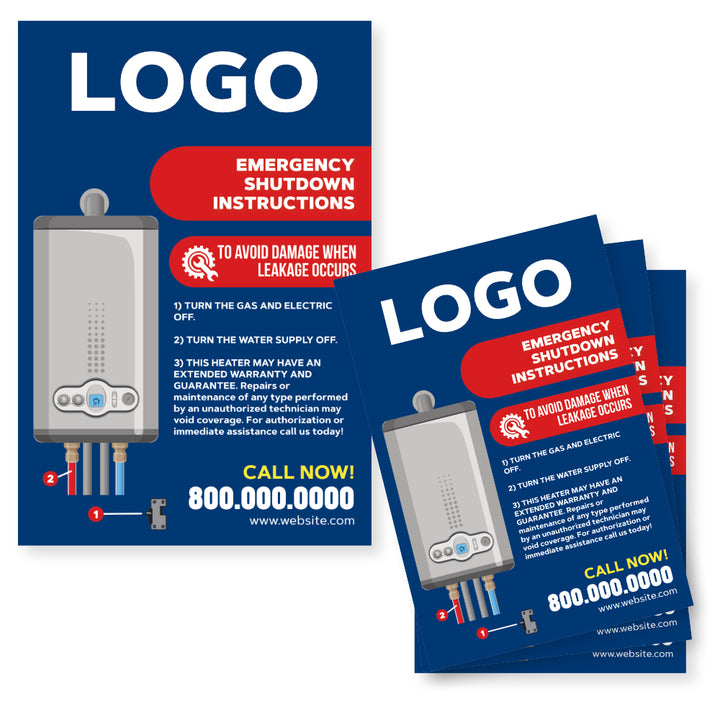 Plumbing Equipment Sticker - Design Print Service - FREE Shipping ...