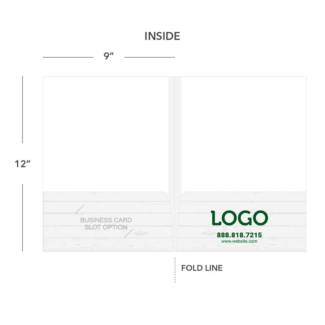 Building Contractor Presentation Folders - Design Print Service ...