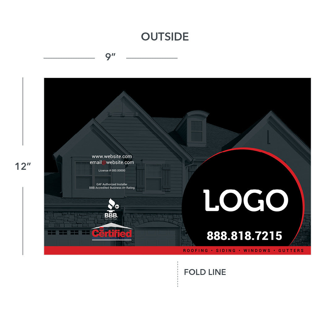 Building Contractor Presentation Folders - Design Print Service ...