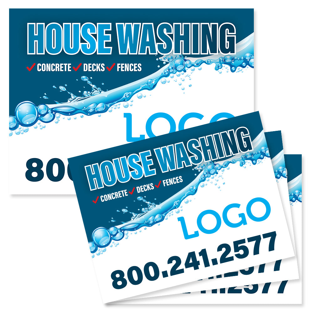 House Washing Yard Signs - Power Washing Yard Sign Design – Footbridge ...