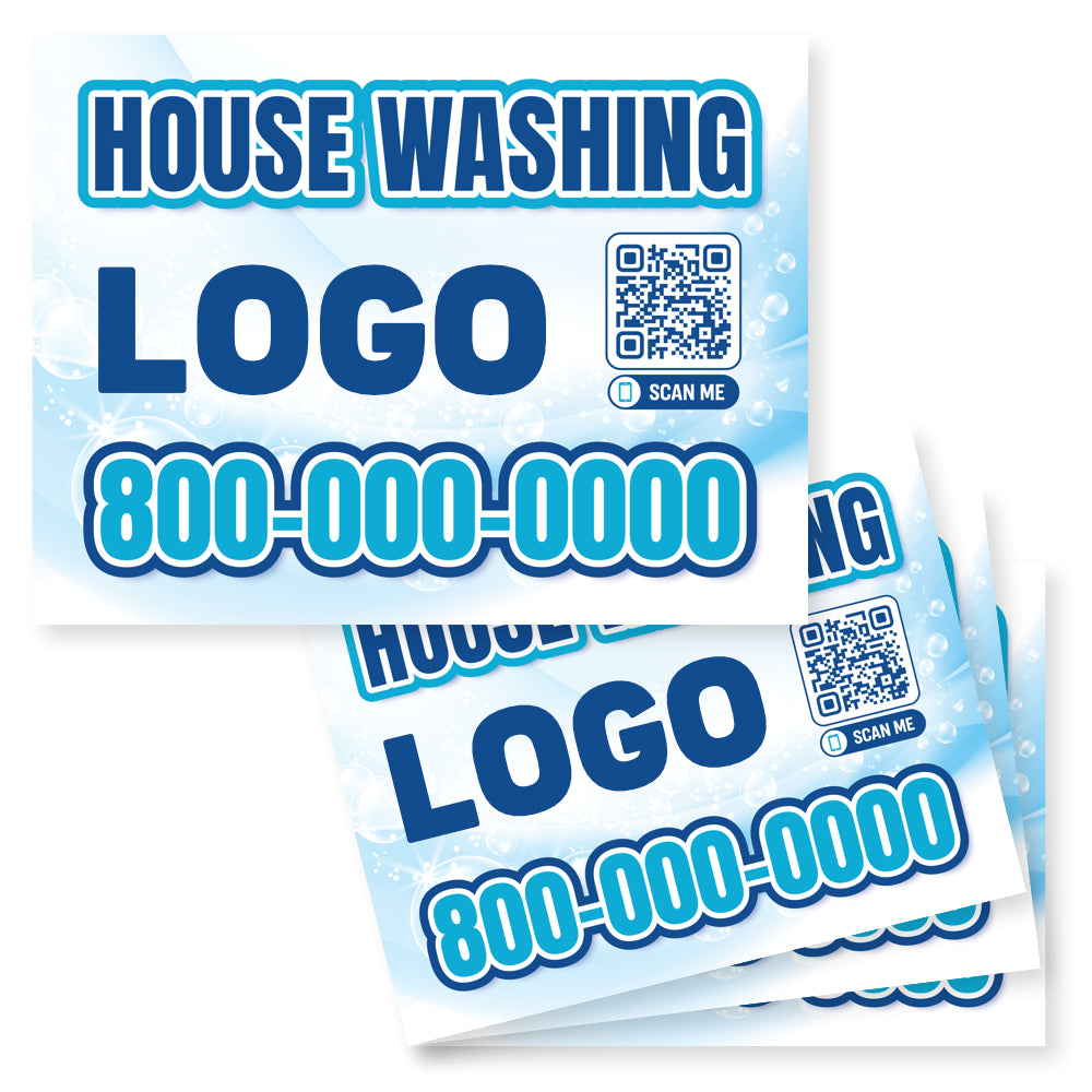 House Washing Yard Signs - Power Washing Yard Sign Design – Footbridge ...