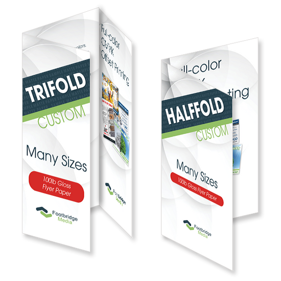 Custom Designed Brochure Printing | Design Print Brochures – Footbridge ...
