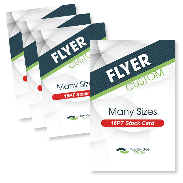 Custom Designed Card Stock Flyer Printing | Flyer Print Designs ...