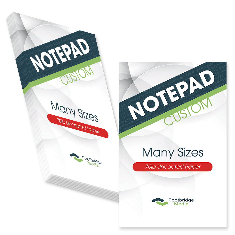 Notepad Prints | Custom Designed Notepads | Design Print Services ...